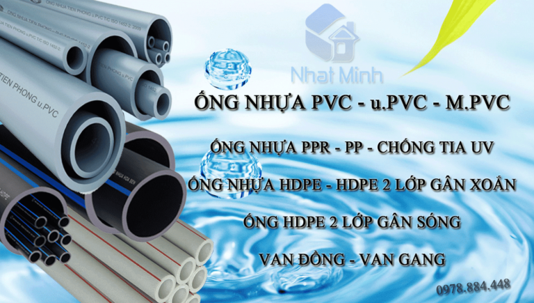 Ống nhựa PVC PPR HDPE - Ống Nhựa Tiền Phong