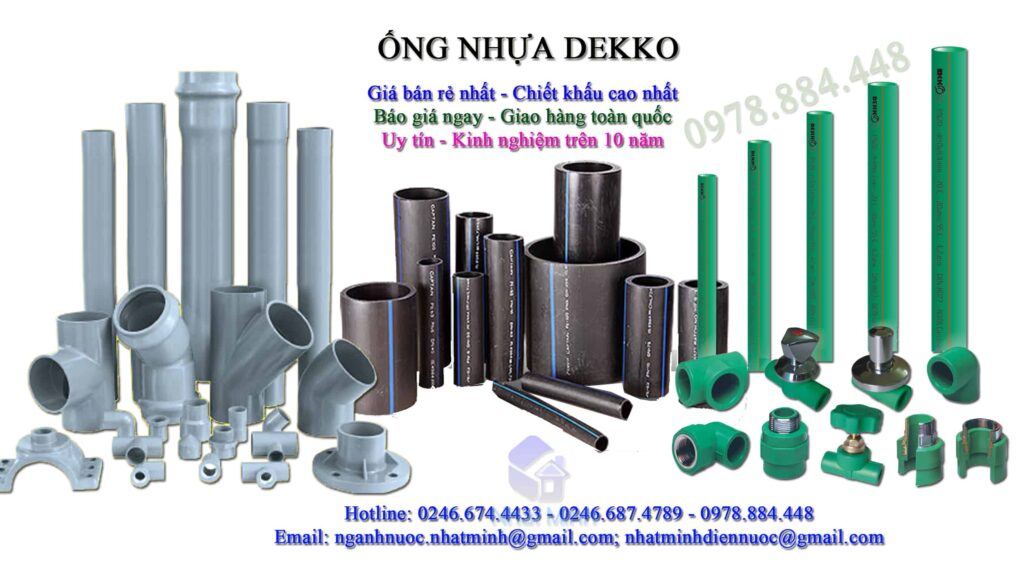 Giá Ống Nhựa PVC Dekko Đường Kính Phi 280